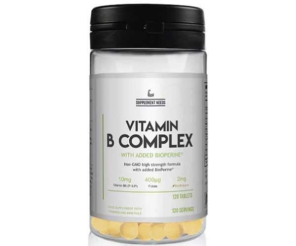 Supplement Needs Advanced Vitamin B Complex - 120 Tablets – Nutristore